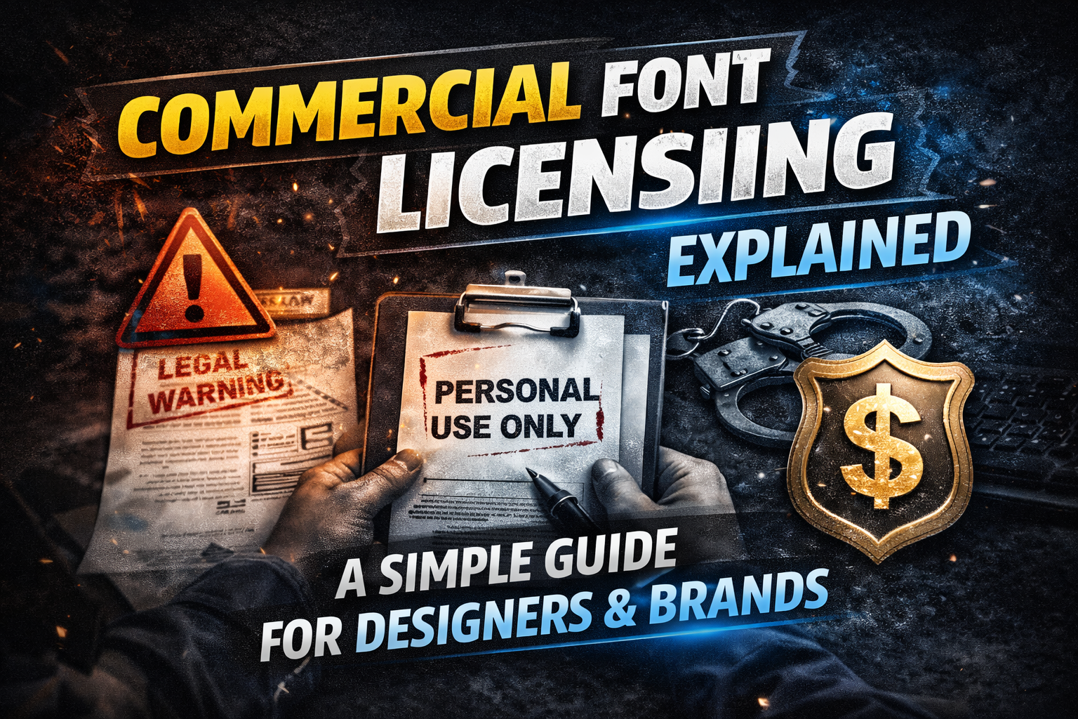 Commercial Font Licensing Explained – Guide for Designers & Brands